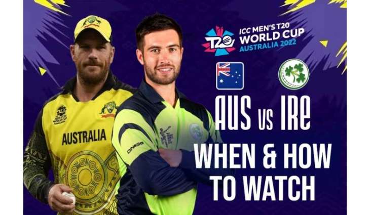 T20 World Cup 2022 Match 31 Australia Vs. Ireland, Live Score, History ...