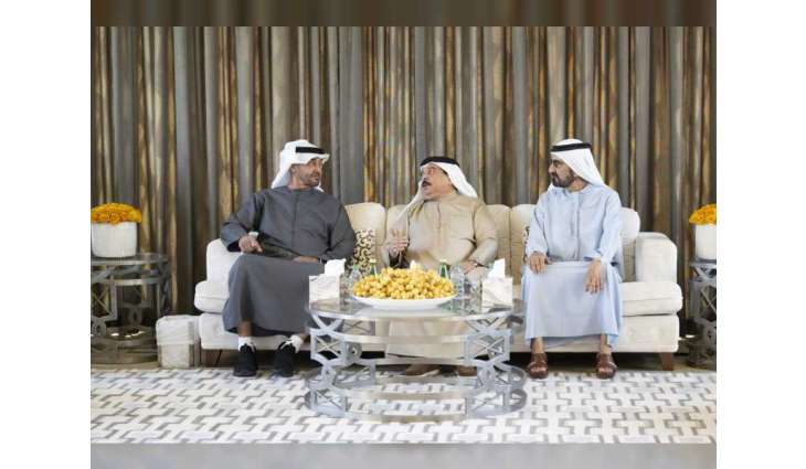 Mohamed Bin Zayed, Mohammed Bin Rashid, King Of Bahrain Attend Luncheon ...
