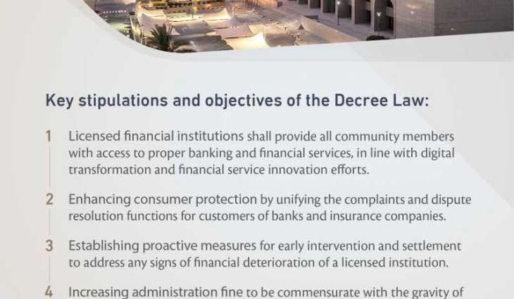 UAE President Issues Federal Decree Law On Central Bank, Regulation Of ...